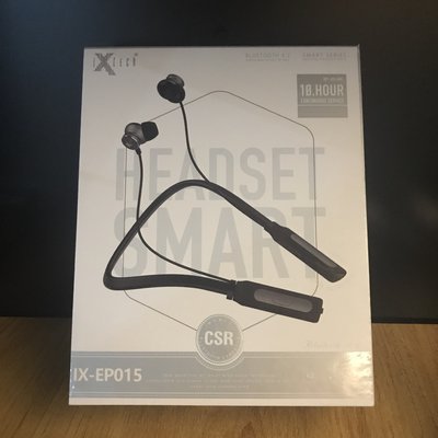 I - Xtech IX - EP015 Bluetooth Neckband Earphones Smart Series For Sports