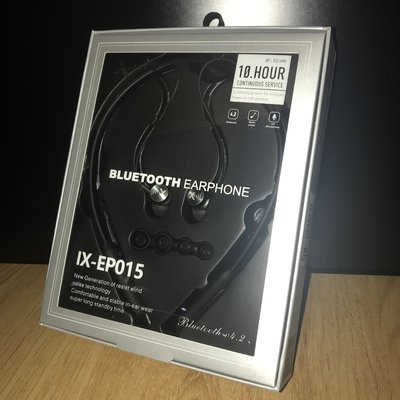 I - Xtech IX - EP015 Bluetooth Neckband Earphones Smart Series For Sports