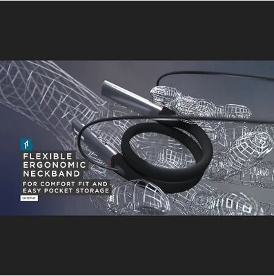 BT ANC In Ear Bluetooth Neckband Earphones With Active Noise Cancellation ENC