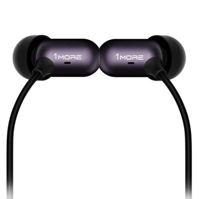 Capsule Dual Driver In Ear Earphones Magnetic Control 1MORE E1002 Black Color