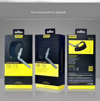 Business Bluetooth Noise Cancelling Headphones , Voice Control Driver Cordless Bluetooth Earphones