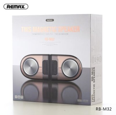 Remax RB - M32 Small Soundbar Speaker Magnetic Instantly Deliver Stereo 5 - 6h Play
