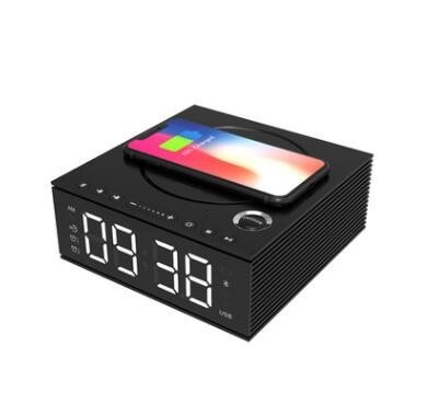 DIY 4.2 Creative Bluetooth Speakers With Mobile Phone Wireless Charger / Alarm Clock