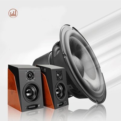 Mini 920 HIFI Desktop Speaker , USB2.0 Subwoofer Sound High End Bookshelf Speakers