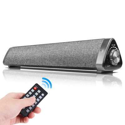Wireless Portable 5.0 Bluetooth Soundbar Speaker 10W For PC / TV 3D Stereo