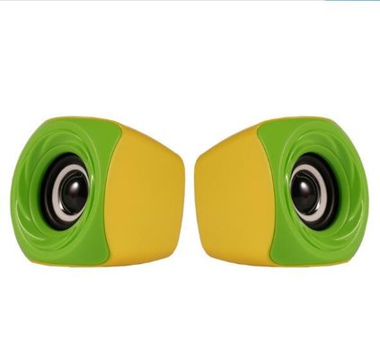 Portable Desktop Wireless Computer Speakers , Multimedia Audio Wireless Surround Sound Speakers