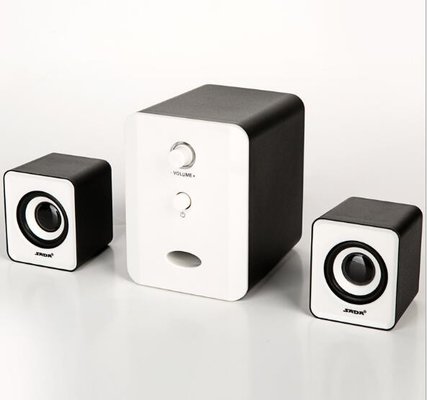 SADA D - 201 3.5mm Wireless Bookshelf Speakers HiFi Stereo Loudspeaker For Computer