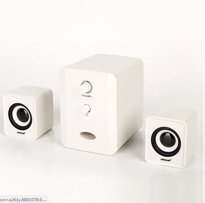 SADA D - 201 3.5mm Wireless Bookshelf Speakers HiFi Stereo Loudspeaker For Computer