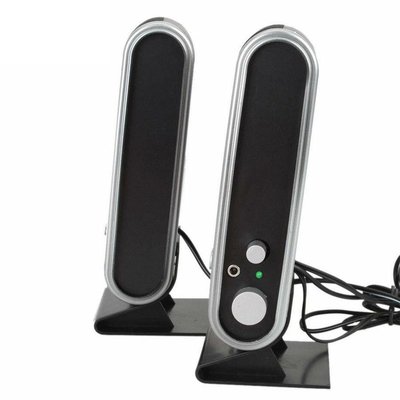 3W * 2 USB2.0 Power 3.5mm Wireless Bookshelf Speakers With Ear Jack / Microphone