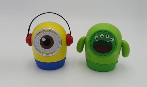 Minions JYWT Creative Bluetooth Speakers Hands Free MP3 Player MIC TF USB Toy