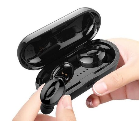 Mini TWS Wireless Stereo Headphones , 4h Music Time Bluetooth Stereo Earbuds