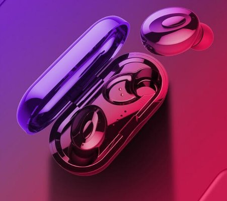Mini TWS Wireless Stereo Headphones , 4h Music Time Bluetooth Stereo Earbuds