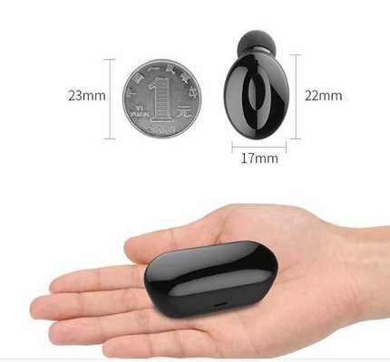 Mini TWS Wireless Stereo Headphones , 4h Music Time Bluetooth Stereo Earbuds