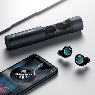 Compact Cordless TWS Bluetooth Earphone 10m Transmission Distance 220g Weight