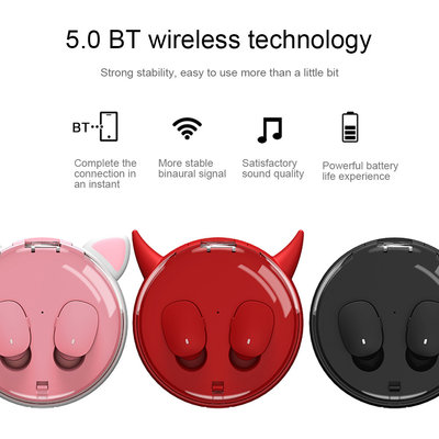 320hms Tws Bluetooth Headset , Dido I12 True Wireless Headphones For Running