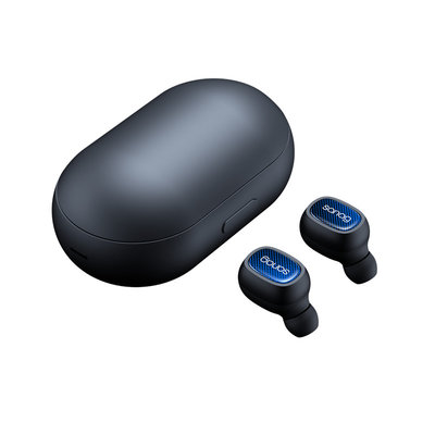 HiFi 4D Stereo TWS Bluetooth Earphone IPX5 Waterproof Black / Blue Color