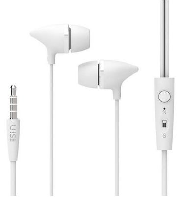 UiiSii C100 In Ear Earphones Subwoofer 3.55mm Wired Universal Line Controlled
