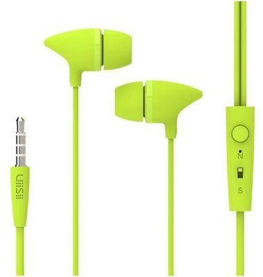 UiiSii C100 In Ear Earphones Subwoofer 3.55mm Wired Universal Line Controlled