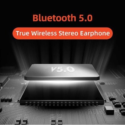 Fingerprint Touch Wireless Bluetooth Earphones V5.0 3D Stereo Dual - Mic QCY T3 TWS
