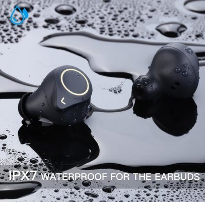 Touch Control Wireless Bluetooth Earpiece Wavefun XPods 3 HIFI AptX IPX7 Long Lifespan