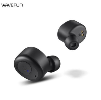 Vainas estéreas 2 de Wavefun X de los auriculares de las auriculares de los auriculares de botón de la radio TWS Bluetooth de AAC