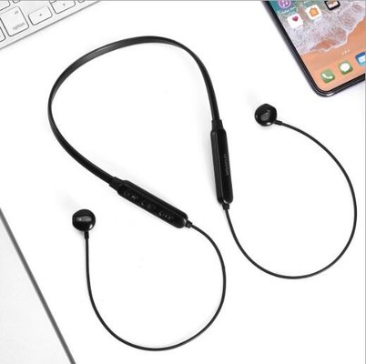 15Hrs Talking Time Bluetooth Neckband Earphones IPX5 Waterproof Wavefun Flex 2