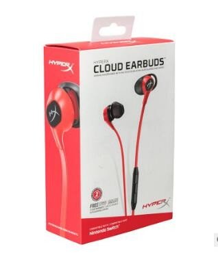 42dB Sensitivity Wireless In Ear Headphones Kingston HyperX Cloud Earbuds Gaming Headset