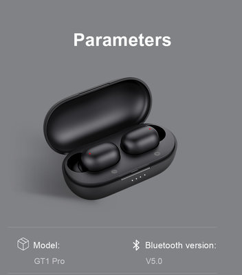 Long Battery HD Stereo TWS Bluetooth Earphones 4g Touch Control Wireless Haylou GT1 Pro