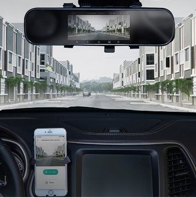 1600P HD Wireless Camera Surveillance System 70 Mai Rearview Mirror Dash Cam