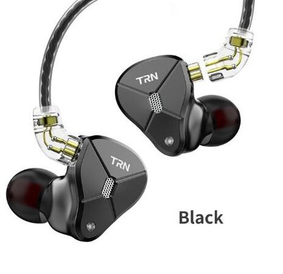 Auricular DE ALTA FIDELIDAD de DJ del interfaz del Pin de las unidades 2 del monitor del auricular interno de TRN BA5 10BA para correr