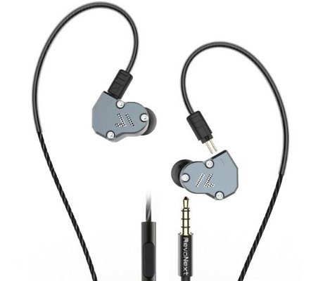 Digital In Ear Earphones RevoNext QT2 Bass Sub Woofer Earbud HIFI DJ Monitor