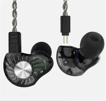 HIFI Bass Noise Isolating Earphones Revonext RX8 BA DD With Mic Replaced Cable