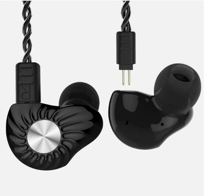 HIFI Bass Noise Isolating Earphones Revonext RX8 BA DD With Mic Replaced Cable