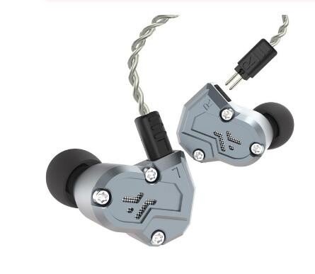 4 Dynamic Hybrid In Ear Earphones HIFI DJ Monitor RevoNext QT3S Quad Drivers