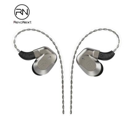 1DD 1BA Alloy Shell HiFi Mobile Phone Earbuds RevoNext NEX602 Quad Drivers