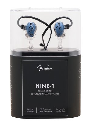 Fender IEM NINE 1 In Ear Earphone Hybrid Driver 1BA Receiver With Carring Case