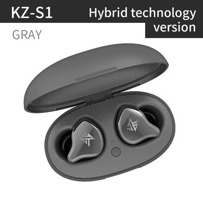 KZ S1 S1D TWS True Wireless Bluetooth 5.0 Earphones Dynamic/Hybrid Earbuds Touch Control Noise Cancelling Sport Headset