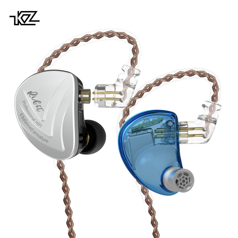 15Ω 16BA High Bass Earphones , 3.5mm Connectors Wireless Sports Headphones
