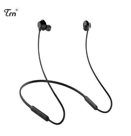 Diaphragm Over The Neck Bluetooth Headset , Dynamic Drivers Wireless Headphones For Mobile