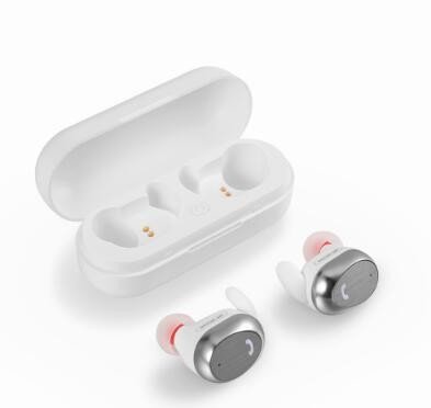 WK BD800 Mini TWS Bluetooth Earphone With Charging Box 1500 MAh Power Bank