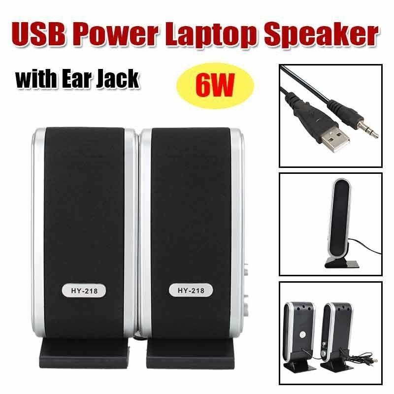 3W * 2 USB2.0 Power 3.5mm Wireless Bookshelf Speakers With Ear Jack / Microphone