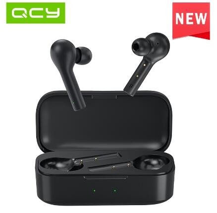 QCY T5 TWS Wireless Bluetooth Earphones V5.0 Touch Control Stereo HD Talking