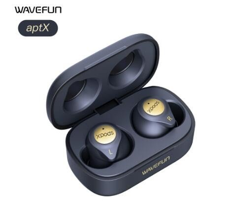 Wavefun XPods 3T Wireless Bluetooth Earp HIFI AptX 45 Hours Music Time CVC8.0