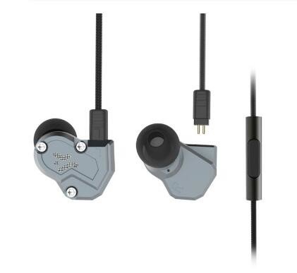 HIFI DJ Monitor Running Sport Earphone Earplug Headset Hybrid RevoNext QT3 2DD 2BA
