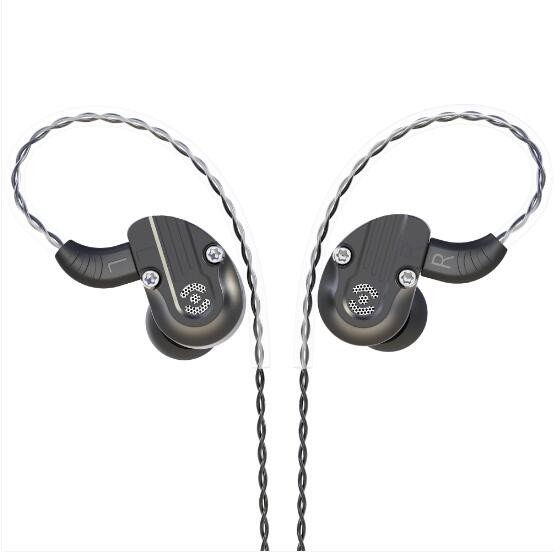 3.5mm Plug In Ear Earphones , Blue Tooth Headphones RevoNext NEX202 Dual Drivers