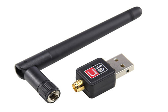 adaptador del chipset 150Mbps USB WiFi de 802.11N Ralink RT5370 con la antena de 2dBi SMA