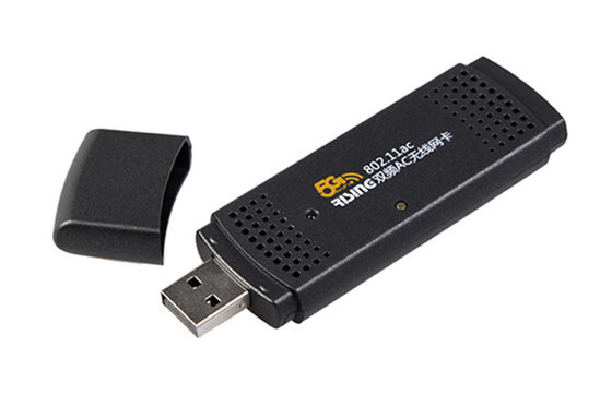 High Power 802.11 AC USB WiFi Adapterter , 802.11 G / B / N Usb Wireless Wifi Adapter