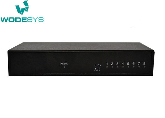 8 Port Managed Fast Ethernet Network Switch For Desktop Plastic Case 135 X 74 X 25mm