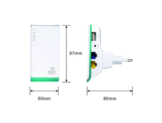 Dual Band 3G WiFi Router Extender Repeater 20dBm Wireless Transmit Power
