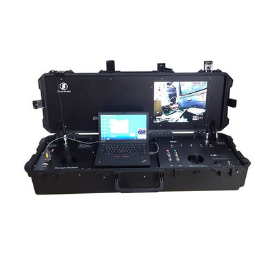 Portable Ground Control Station (GCS) UAV video surveillance system
